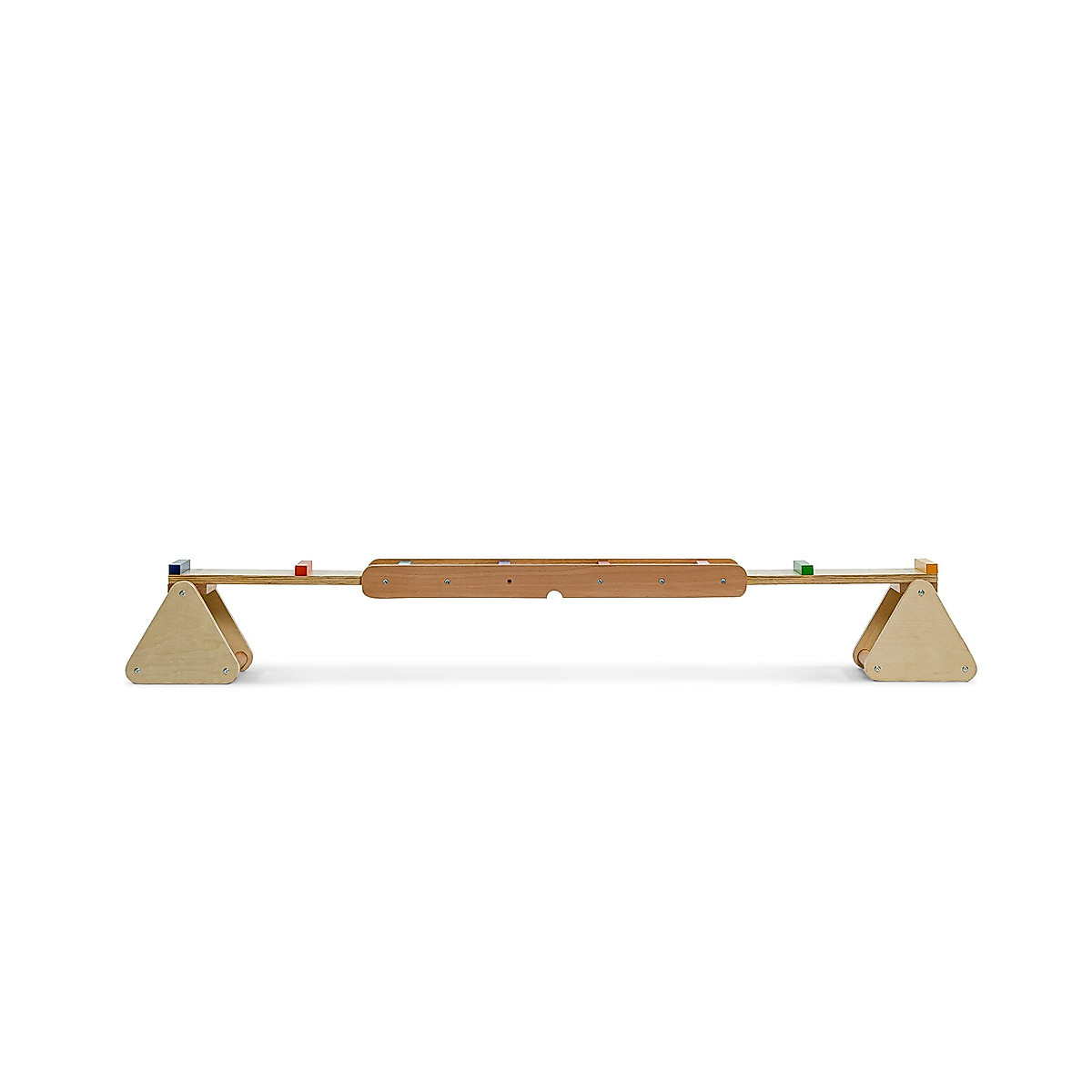 Avenlur Willow Rainbow Seesaw and Balance Beam: Montessori and Waldorf Inspired Gym Equipment for Toddlers & Kids (2-4 yrs), up to 110lbs! Enhance Balance & Coordination with Indoor Play Fun!