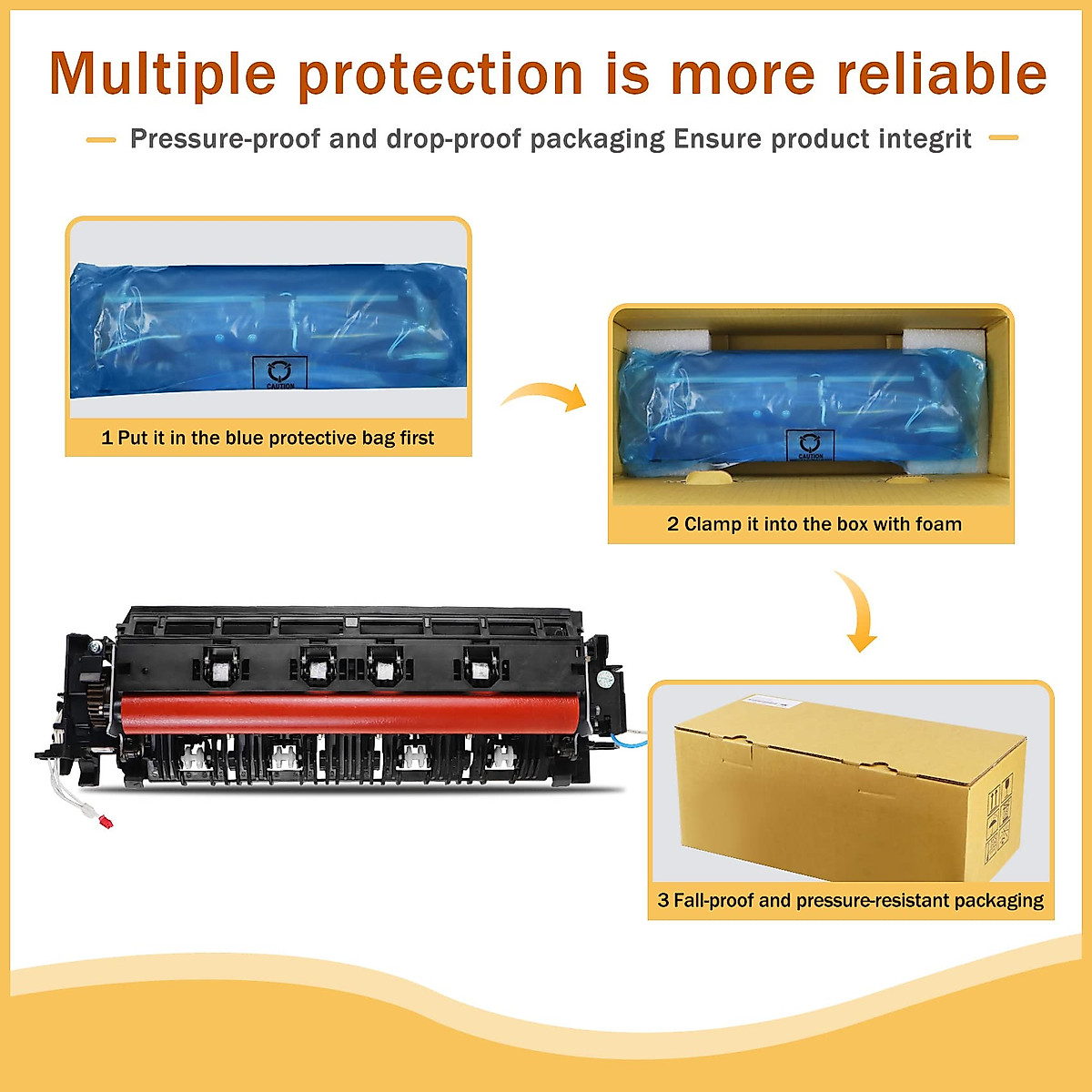 LY6753001 LR2231001 Fuser Fixing Unit Compatible with Brother MFC-9340CDW HL3140CW HL3170 MFC9130CW 9340CDW MFC-9130CW, MFC-9140cdn, MFC-9330CDW, MFC-9340CDW HL-3150cdw, HL-3170CDW, DCP-9020cdw