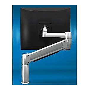 SpaceArm Monitor Arm - Bolt Thru, Platinum