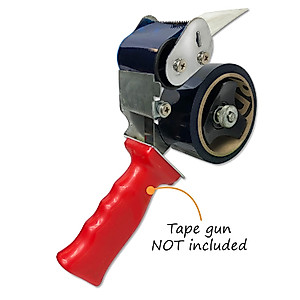SmartSign 2 inch x 55 Yards “Steal Guard Stop If Seal Has Been Broken, Check Content” Tamper Evident Packing Tape, Void Messaging Pattern, 0.92 mil PET Material, Red and White, Made in USA