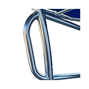 Fishmaster Pro Series Boat T-Top for Center Console Fishing Boats - Universal Fit - Polished and Anodized - Grey Top