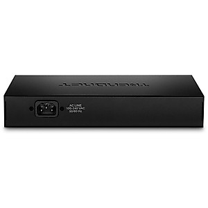 TRENDnet 8-Port Gigabit Full Power Poe+ Switch, 8 x Gigabit PoE+ Ports, 240W Power Budget, 16Gbps Switching Capacity, Rack Mountable, Ethernet Network Switch, Metal, Lifetime Protection, TPE-TG80F