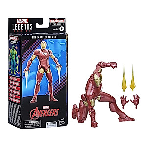 Marvel Legends Series: Iron Man (Extremis) Classic Comic Collectible 6 Inch Action Figure, 4+ Years