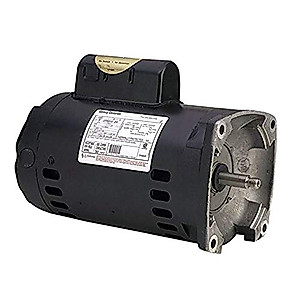 A.O. Smith B2852 3/4 HP, 3450 RPM, 1 Speed, 230/115 Volts, 5.4/10.8 Amps, 1.25 Service Factor, 56Y Frame, PSC, ODP Enclosure Square Flange Pool Motor