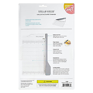 Spellbinders Guillotine Paper Trimmer, White