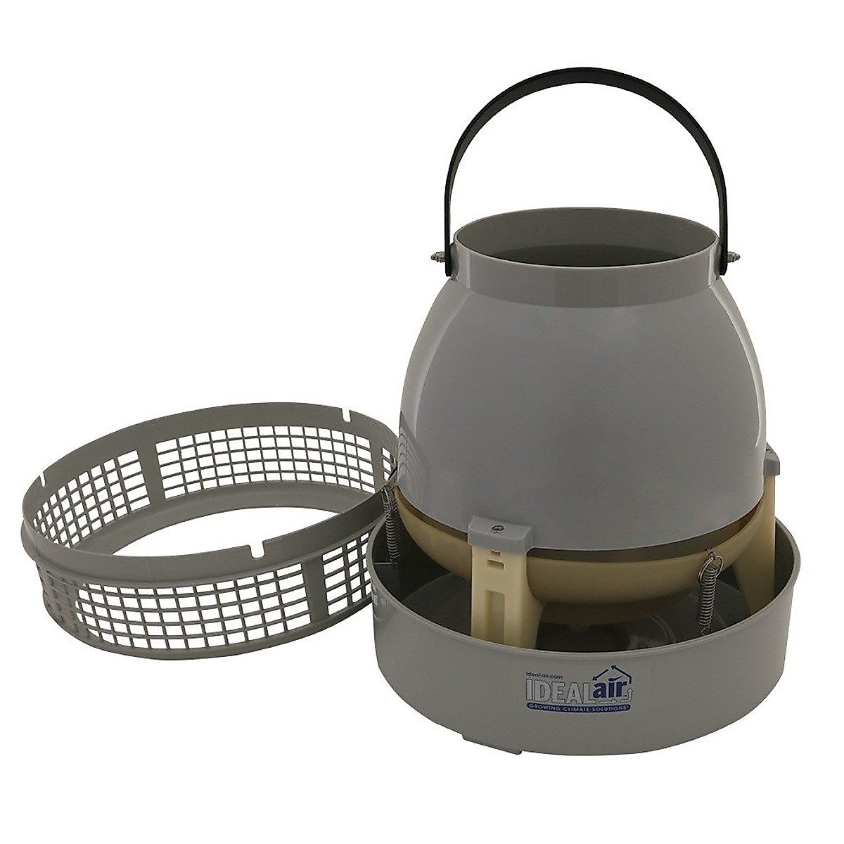 Ideal-Air Commercial Grade Humidifier with Multi-Directional Fogging Head, Indoor Plant Humidifier for Large Rooms, 75 Pints