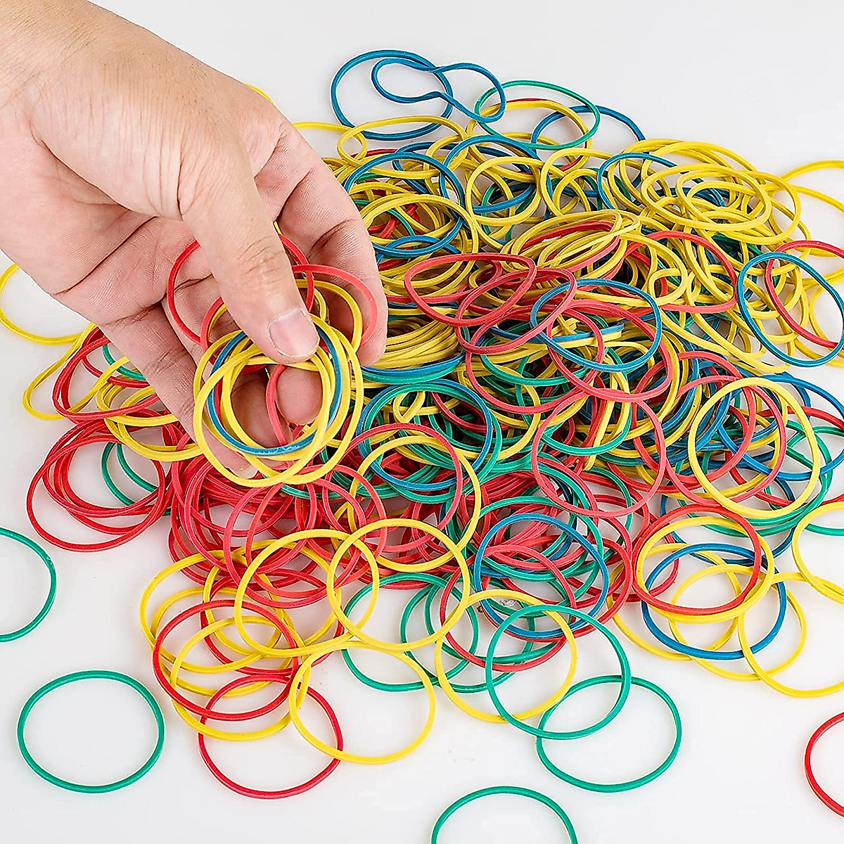 700PCS Multicolor Rubber Bands for Organizing & Crafts