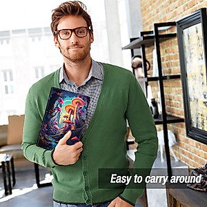 Case for Samsung Galaxy Tab S8 2022/Tab S7 2020 11 Inch (Model SM-X700/X706/T870/T875/T878), Smart Stand Back Cover Auto Wake/Sleep for Galaxy Tab S8 / S7，Colorful Mushrooms