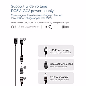 VONETS Industrial Mini 5GHz WiFi Bridge/Router WiFi to Ethernet Adapter 802.11a/n/ac(900Mbps) 2 RJ45 Ports/Antennas USB/DC Powered (DC5V-24V) for DVR Monitoring PLC Medical Device VAP11S-5G