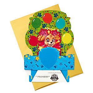 Hallmark Paper Wonder Pop Up Birthday Card for Kids (Paw Patrol)