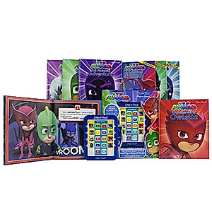 PJ Masks Catboy, Owlette, Gekko and More! - Me Reader Electronic Reader and 8 Sound Book Library - PI Kids