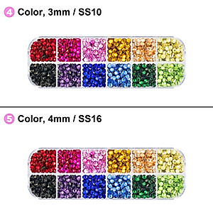 Hotfix Rhinestone Applicator, Bedazzler Kit with Rhinestones for Clothes Crafts, Hot Fix Rinestones Applicator Wand Setter Tool, Hot Fixed Crystal Bling Machine Heat Pen for Clothing Fabric Adults