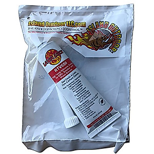 LavaLock RTV 650 F BBQ grill smoker sealer Hi Temp Silicon adhesive 3 oz. ( 2.8 fluid ounce)