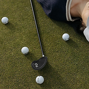 LIOOBO 12pcs Golf Club Cover Cue Protector Golfing Pole Sleeve Professional Rod Caps Golfing Cue Cover Professional Rod Cover Golfing Pole Caps Golfing Cue Supply Golfing Pole Cover