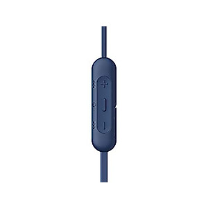 Sony WI-C310 Wireless in-Ear Headset/Headphones with Mic for Phone Call, Blue, Model Number: WI-C310/L