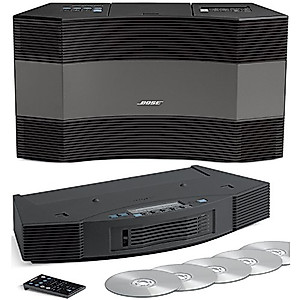 Bose Acoustic Wave Music System II + Acoustic Wave System II 5-CD Changer Graphite Gray