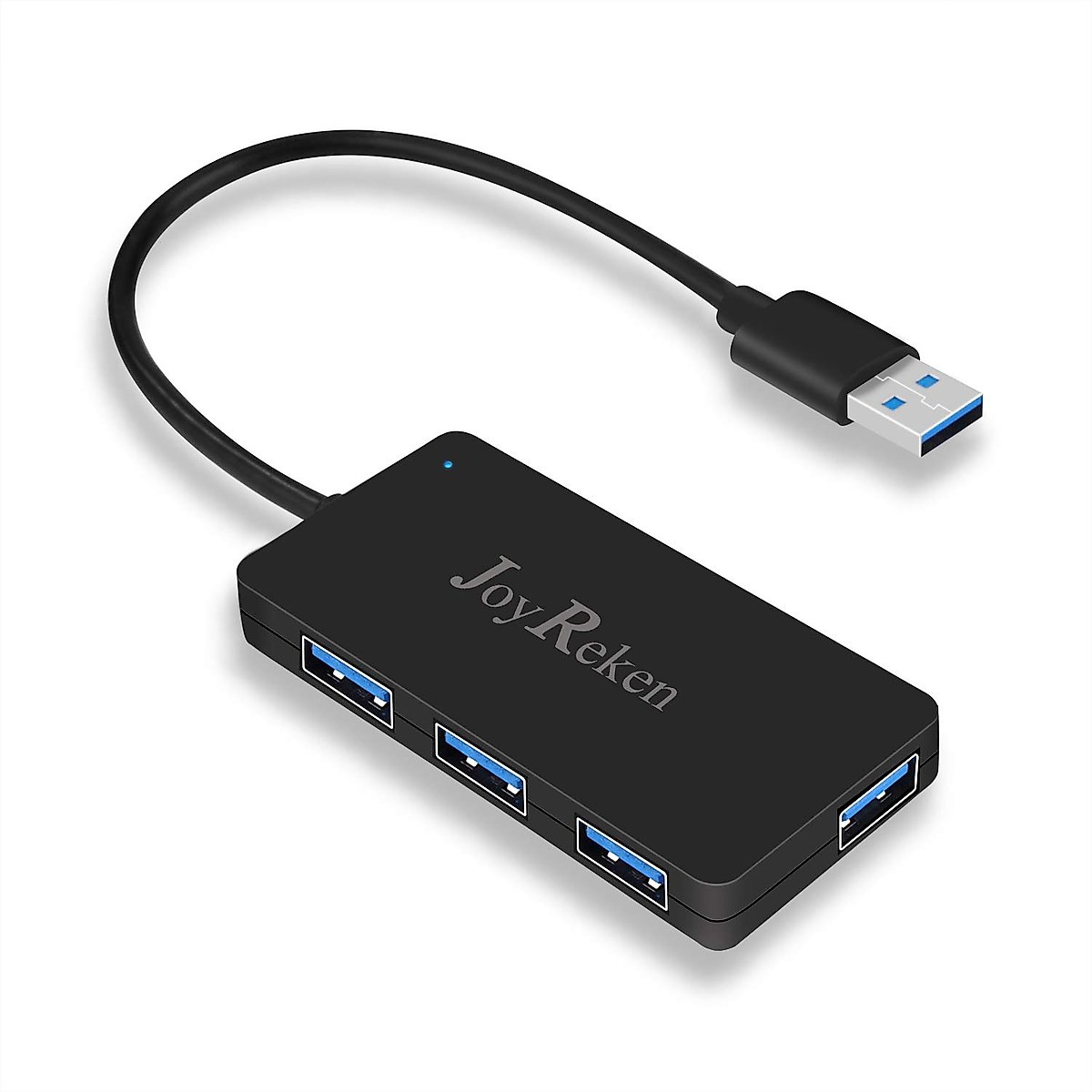 USB 3.0 Hub, JoyReken Ultra Slim 4-Port USB 3.0 Data Hub Portable Super Speed for MacBook, Mac Pro/Mini, iMac, XPS, Surface Pro, Notebook, PC, USB Flash Drives, Mobile HDD, and More[Upgraded]