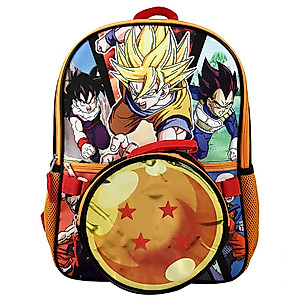 Dragon Ball Z Sublimated Backpack and Lunch Tote Set
