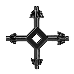 Craftsman Chuck Key 4 in 1 Chuck Key Fit, Drill Chuck Key, Power Drill Chuck Key 4 in 1 Drilling Tool, Drill Press Chuck Four Way Key Home Decoration Repair Tools for Drills for Power Tools