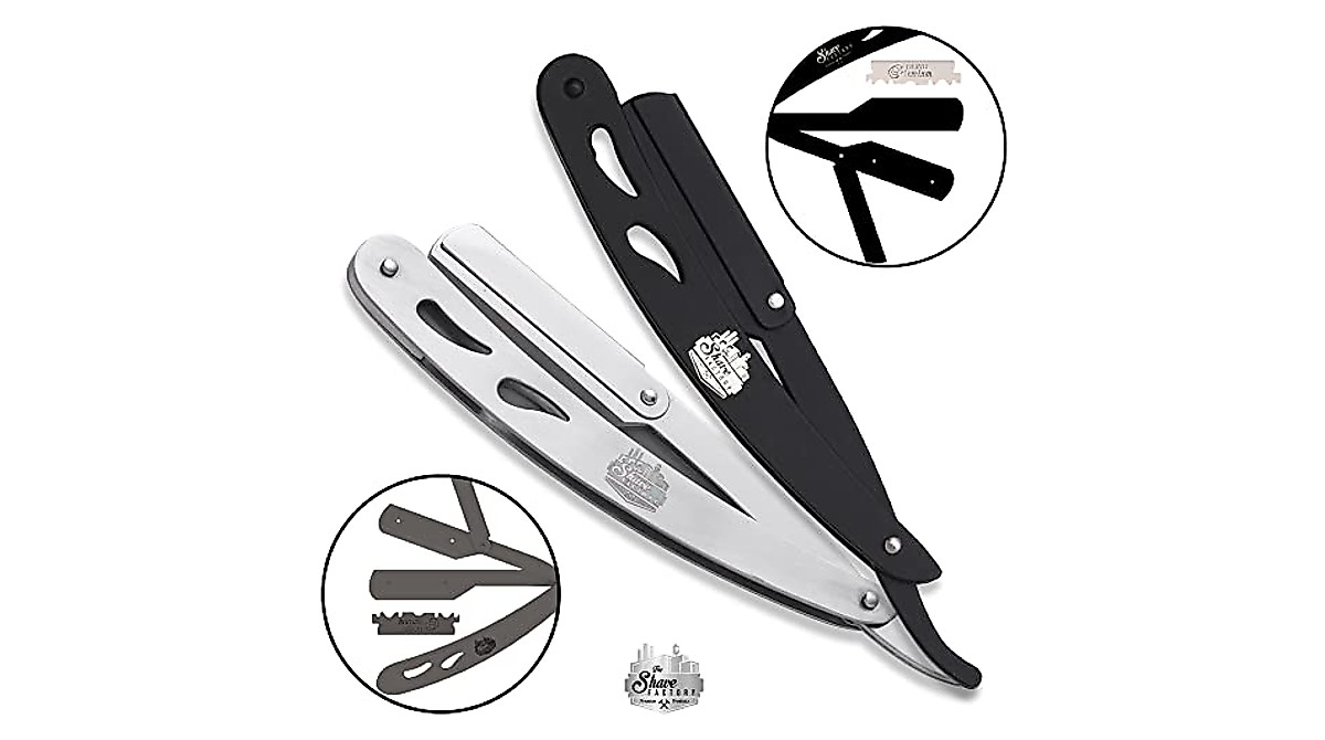 Shave Factory Straight Edge Razor Kit for Professional Shaving