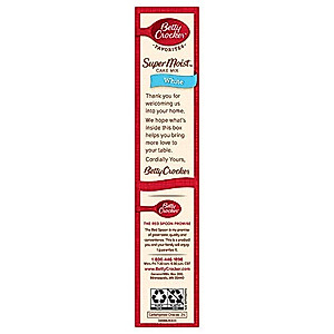 Betty Crocker White Cake Mix | Vanilla Frosting | 1 - I AM CAPABLE MAGNET.