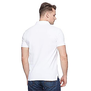 POLO RALPH LAUREN Custom Slim Fit Mesh Polo White MD