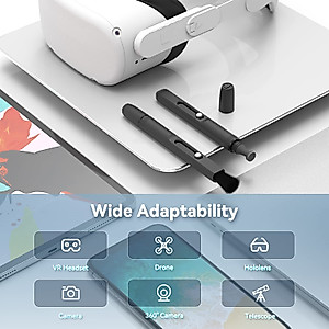 Lens Cleaning Pen Compatible with Quest 2 Pro Quest 3 Apple Vision Pro, Optical Lens Dust and Fingerprint Cleaning for Valve Index, PSVR 2, HTC Vive, Pico 4, Pimax VR Headset, DJI Drone and Cameras