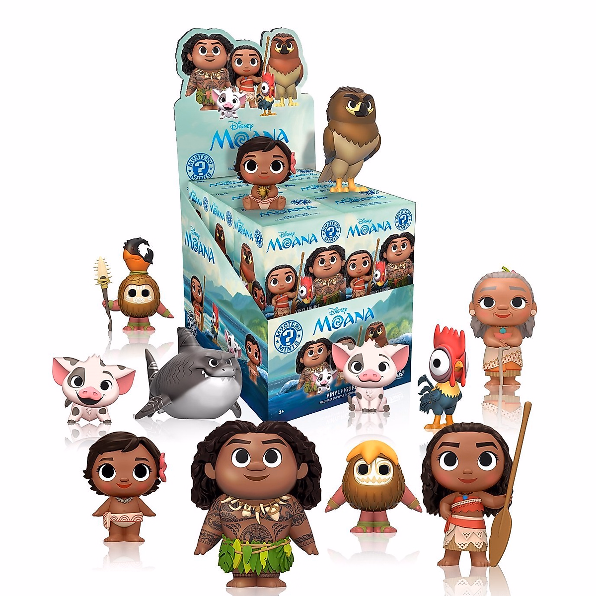 Funko Mystery Mini: Moana - One Mystery Figure Action Figure