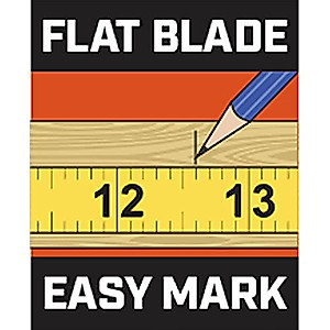 Crescent Lufkin 1/2 x 12' Chrome Case Yellow Clad Tape Measure - L912-02