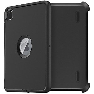 AICase for iPad Pro 11 Inch 4th/3rd/2nd/1st Generation 2022/2021/2020/2018,Heavy Duty Shockproof Triple Layer Defense for New Apple Pro 11" 4th 2022/3rd Gen 2021,2nd Gen 2020&1st Gen 2018(Black)