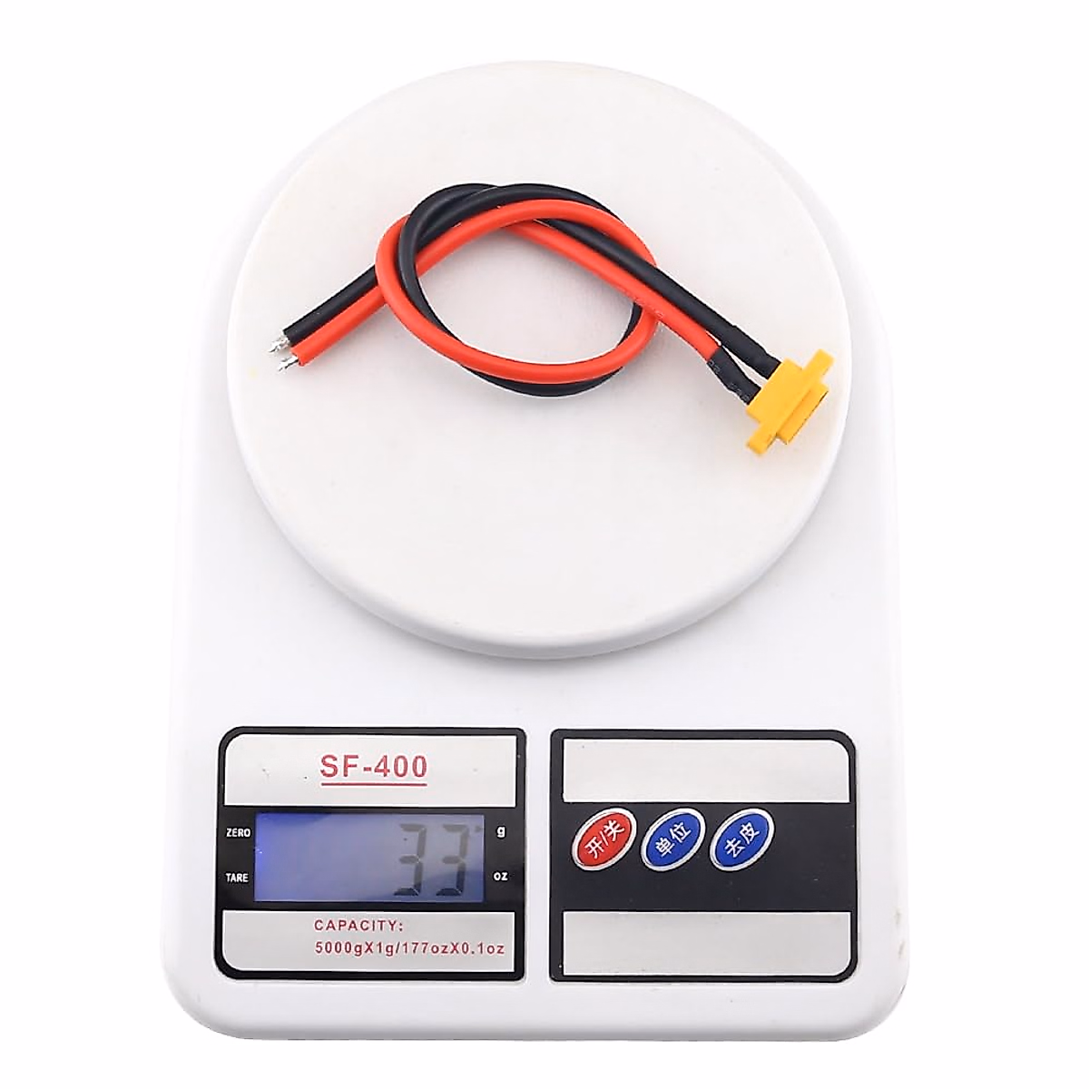 2PCS Amass XT60E-M Male plug battery connectors Mountable Pigtail Cable with 12awg 30cm Silicon Wires XT60 Panel Mount Connector for RC FPV Drone