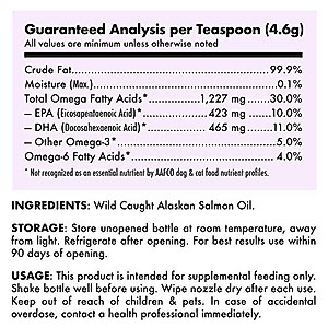 Allergy Relief Chews for Dogs & Immune & Digestive Supplement 30 Soft Treats and Wild Alaskan Salmon Oil for Dogs & Cats 32 oz