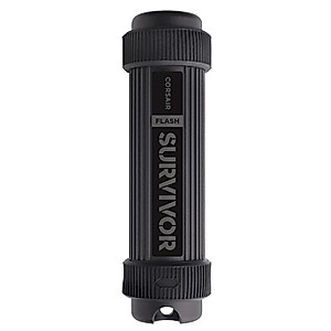 Corsair CMFSS3B-512GB Flash Survivor Stealth 512GB USB 3.0 Flash Drive, black