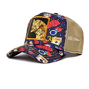 Goorin Bros. The Farm Casino Capsule Unisex Trucker Hat, Poker Face, One Size