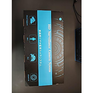 (All-in-One Monitor) 2-Antennas Enchance Outdoor Security Camera System Wireless with Monitor WiFi Home Surveillance System 3.0MP Video Surveillance