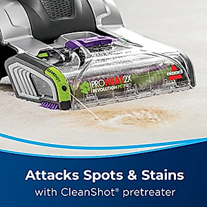 BISSELL ProHeat 2X Revolution Pet Pro Plus, 3588F, Upright Deep Cleaner