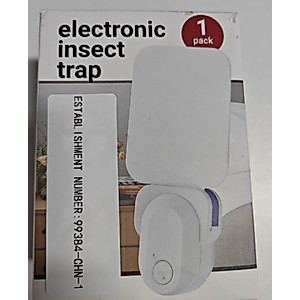 Gnat Trap for House Indoor Flying Insect Trap Bug Catcher Plug in Fly Trap Indoor Mosquito Trap UV Bug Light Bug Catcher with 5 Sticky Bug Trap Boards for Home Office