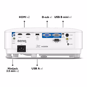 BenQ SVGA Business Projector (MS560), DLP, 4000 Lumens High Brightness, 20000:1 High Contrast Ratio, Dual HDMI, VGA, Auto Keystone Correction, Simple Setup, SmartEco Technology