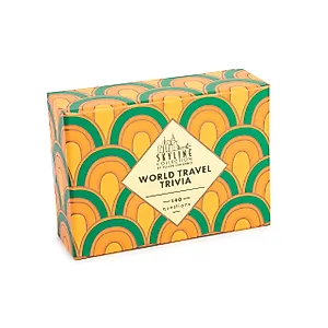 Yellow Cab Games Skyline Collection Trivia - World Travel Trivia, 140 Question Cards - Game Night Entertainment for Families & Friends, 2+ Players