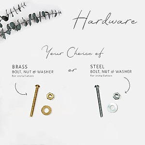 KEYAIIRA - Leather and Brass Drawer Handle - minimal furniture knobs modern kitchen handle pulls for cabinets farm house Scandinavian dresser hardware