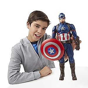 Marvel Titan Hero Series Captain America Electronic Figure