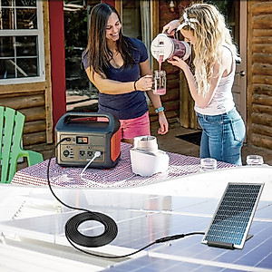 iGreely 8mm Extension Cable DC 8020 Cord Compatible with Jackery 1500 2000 for Solar Generator Portable Power Station and Solar Panel 14AWG (15Ft)