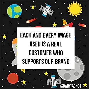 Baby Sensory, Security & Teething Closed Ribbon Tag Lovey Blanket with Minky Dot Fabric: 14X18 (Outer Space)