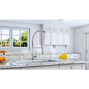 Ancona Le Bistro Pull-down Kitchen Faucet in Polished Chrome