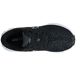 NIKE Women's Running Shoe, Black White Dk Smoke Grey, 6.5