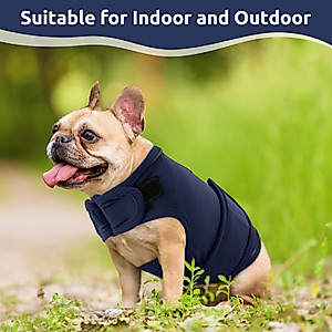 ASENKU Comfort Dog Jacket, Wrapped Dog Coat for Cold Weather, Elastic Puppy Sweatershirt, Pet Winter Coat Vest for Small, Medium & Large Dogs