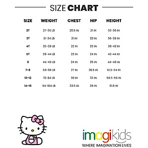 Hello Kitty Little Girls Fleece Sweatshirt and Skirt Plaid White/Red 7-8