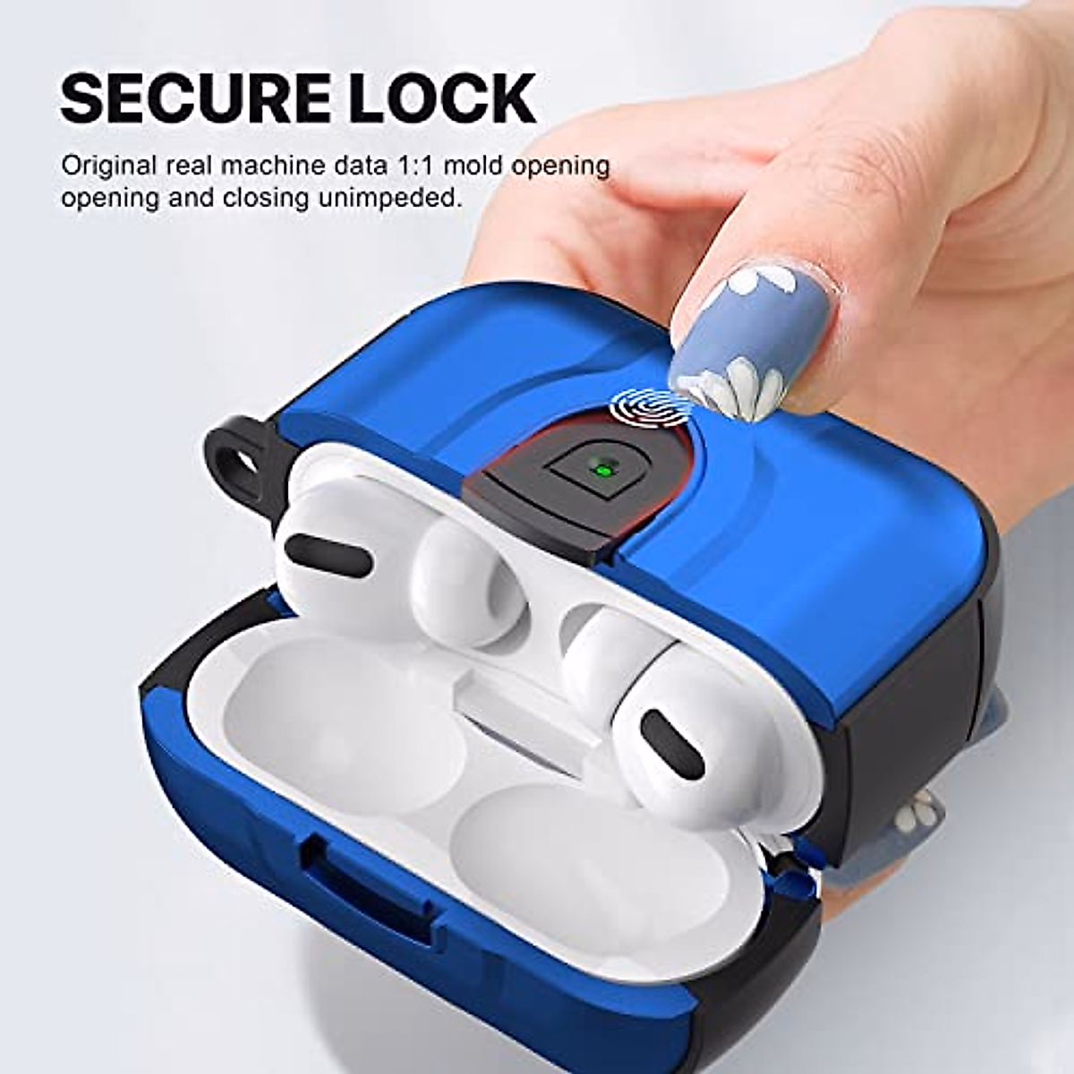 Valkit Compatible Airpods Pro 2nd Generation Case Cover with Lock + Valkit Compatible Airpods Pro 2nd Generation Case Cover with Lock for Men Women Bundle