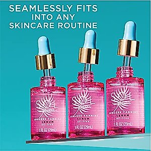 SOL by Jergens Deeper by the Drop Self Tanning Drops, Tanning Water, Add to Lotions, Serums, and Oils for Custom Tan, for Year-Round Glow, 1 Fluid Ounce
