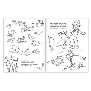 Personalized Coloring & Activity Book for Kids - I See Me! (Farm)
